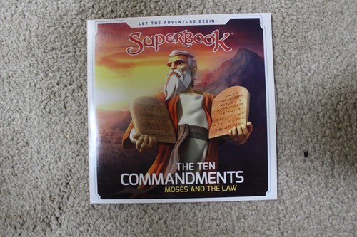 Superbook dvd The Ten Commandments Moses and the Law | eBay