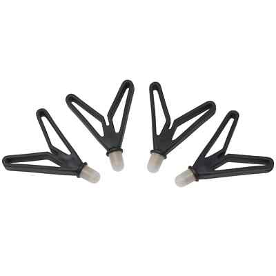 4 x V or U Rod Rests heads front butt carp fishing rod pod bank stick ...