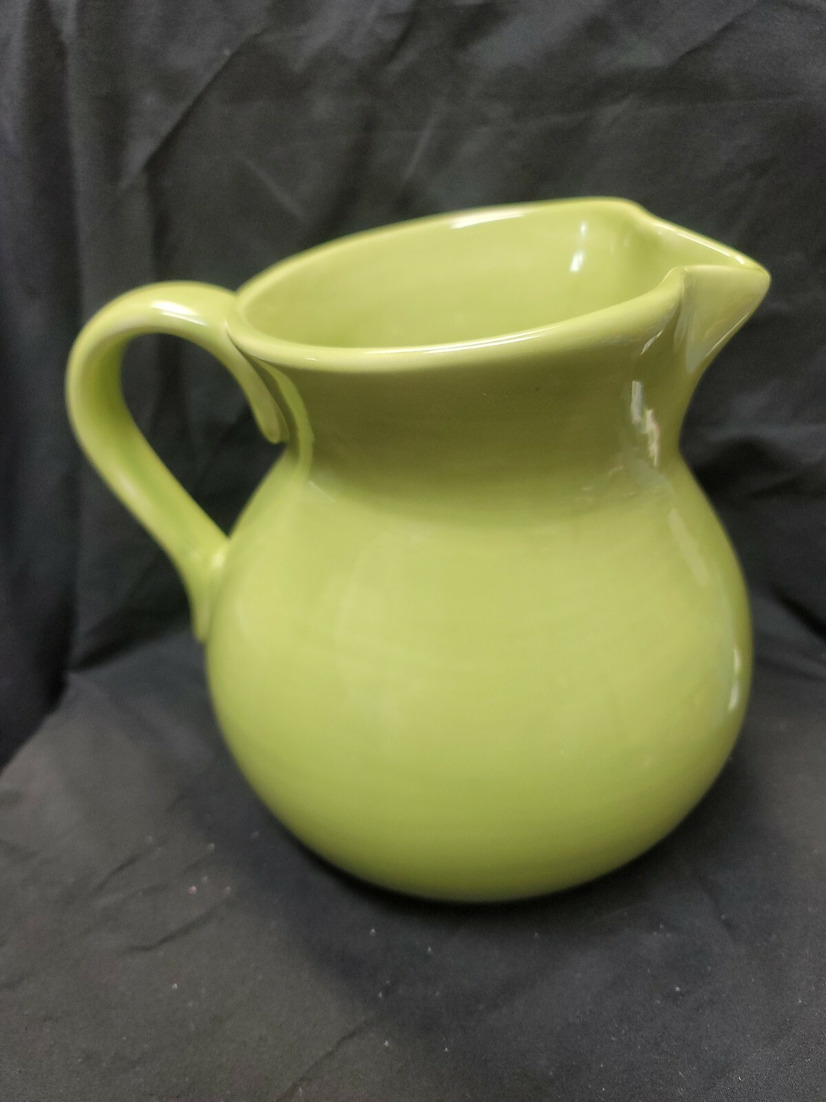 HausenWare Pitcher Hand Painted Lime Green | eBay