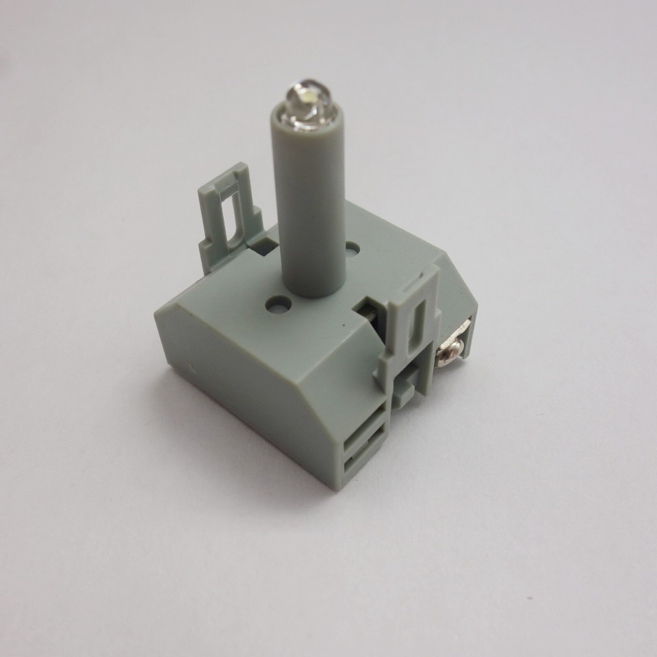 2PCS Lamp Holder LED light block D/B28 Blue Color 220V AC use for LA38 ...