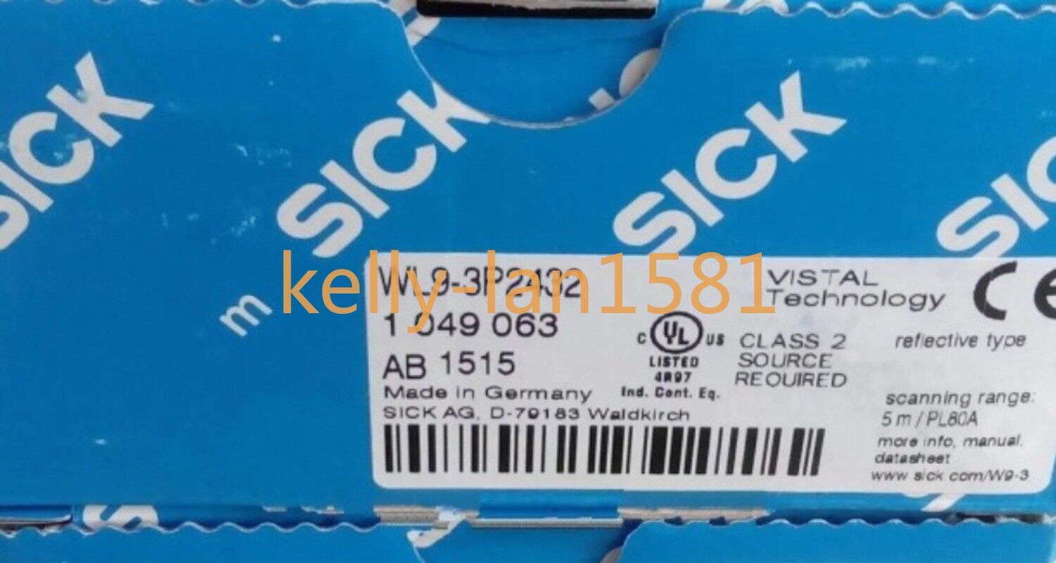 100% Test 1pc SICK Sensor WL9-3P2432 1049063 New Module | eBay