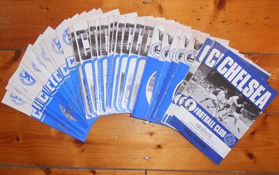 1970-1974 CHELSEA FC HOME PROGRAMMES - Your Choice - FREE Postage | eBay UK