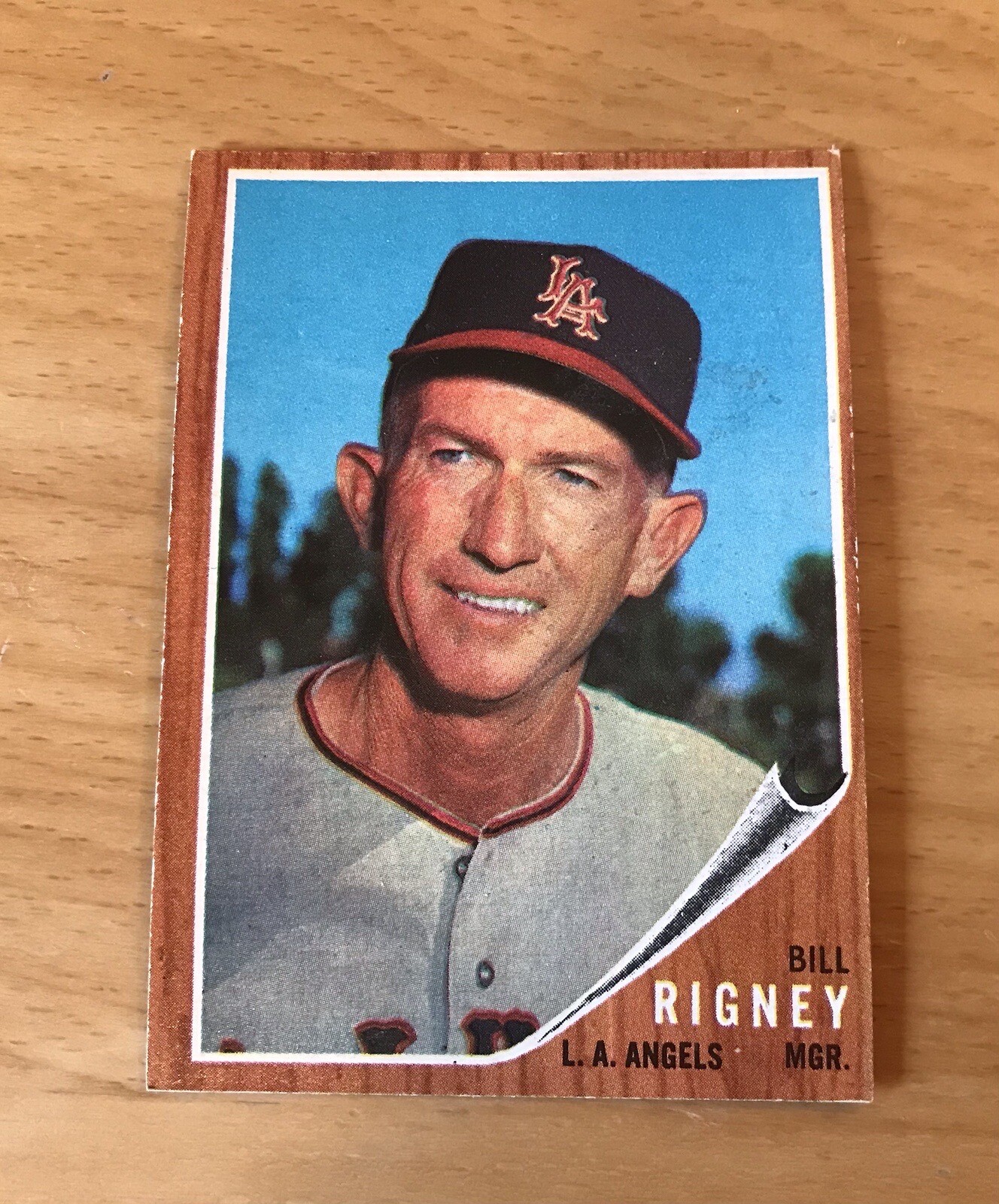 Bill Rigney 1962 Topps #549 Los Angeles Angels Original Owner | eBay