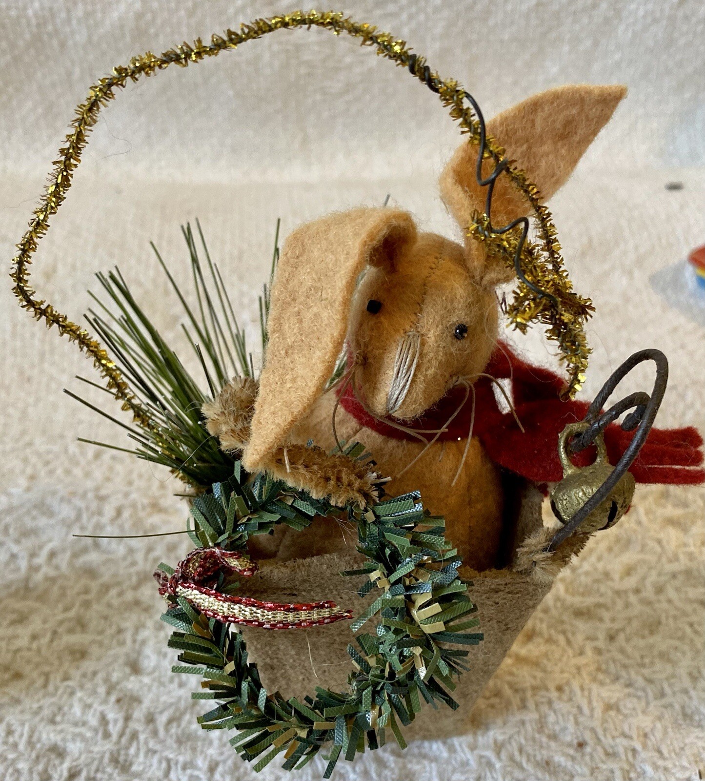 Vintage Great Easter Collectible, Rabbit Toy, Signed | eBay