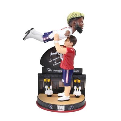 New York Giants Eli Manning and Odell Beckham Dancing Bobblehead NFL ...