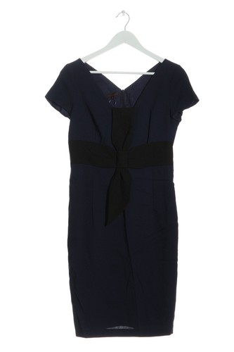 ESCADA Robe crayon Dames T 40 bleu-noir style décontracté | eBay