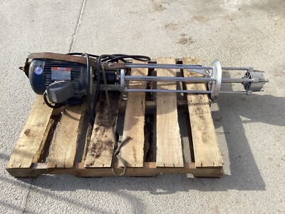 High Shear Drop In Mixer / Emulsifier With 7.5 HP Motor | eBay