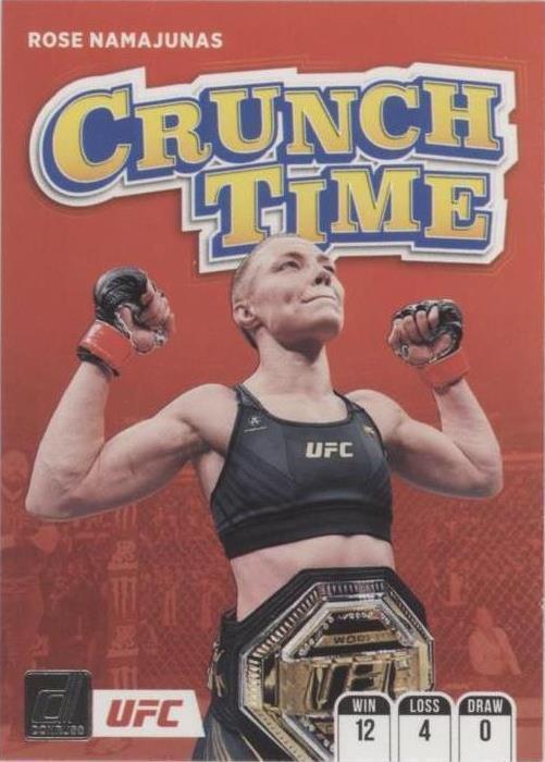 2022 Donruss UFC - Crunch Time Rose Namajunas #7 for sale online | eBay UK