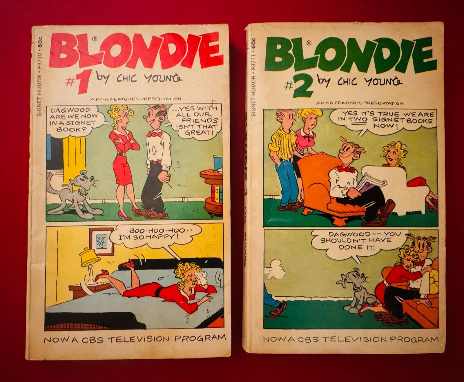 BLONDIE # 1 & 2 1968 CHIC YOUNG TV TIE-IN POPULAR COMIC STRIP | eBay