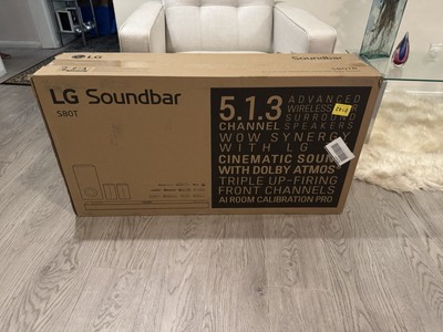 LG S80TR Soundbar, Sub, and Rears - 5.1.3 High Resolution Audio with ...