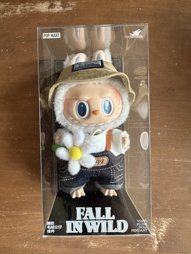 Authentic POP MART LABUBU THE MONSTERS FALL IN WILD Vinyl Plush New US ...