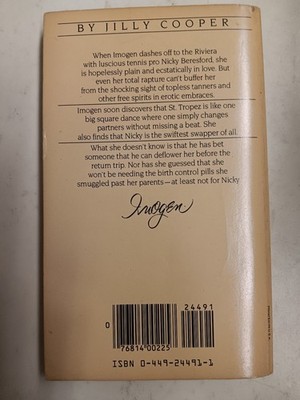 Imogen Jilly Cooper 1982 Mass Market Paperback Romance Novel | eBay
