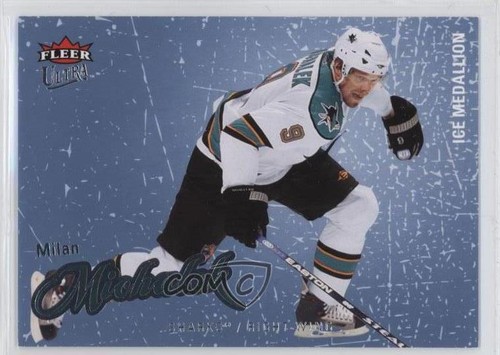 2008-09 Fleer Ultra Ice Medallion /100 Milan Michalek #185 | eBay