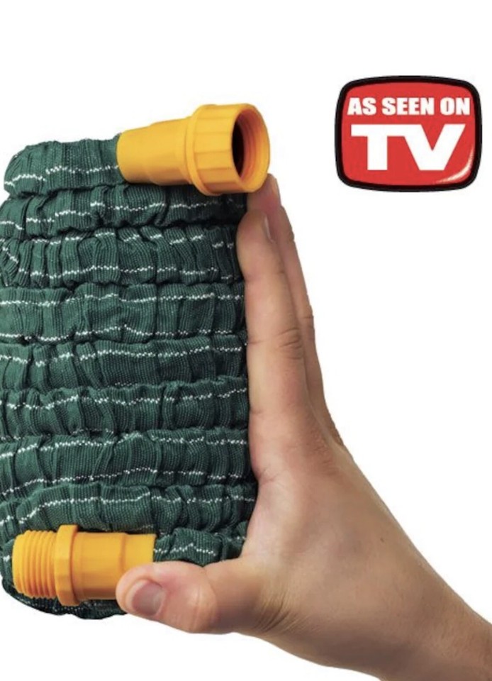 Brand New Pocket Hose Dura-Rib 50 Feet 15M Full Size Garden Expanding ...