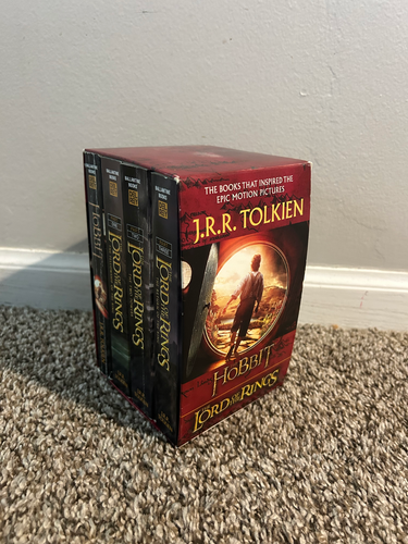 J. R. R. Tolkien 4-Book Boxed Set: the Hobbit and the Lord of the Rings ...