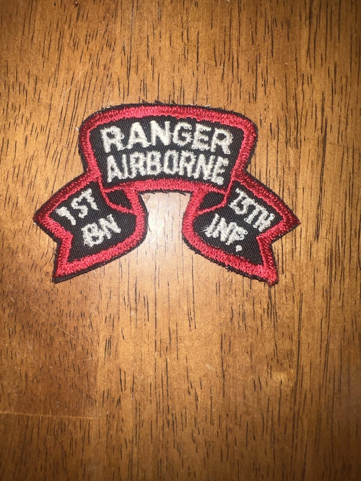 (PAT.33) 1960s US Army Theater Made 75th Airborne Ranger Scroll Patch ...