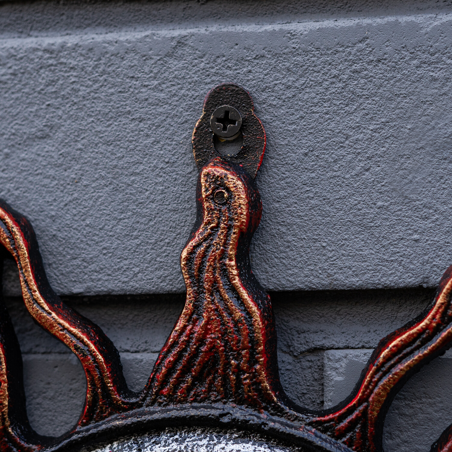 Woodside Wall Mounted Cast Iron Sun/Moon Face Indoor Outdoor Wall Art ...