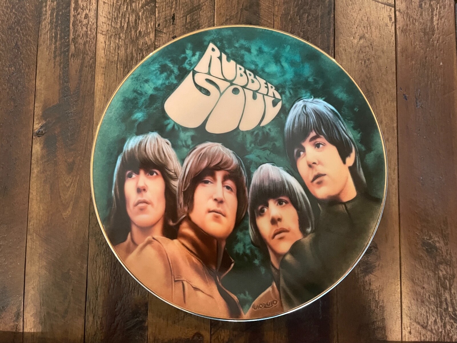 Lot of 5 Delphi Beatles Collector Plates Rubber Soul '65 In Concert ...