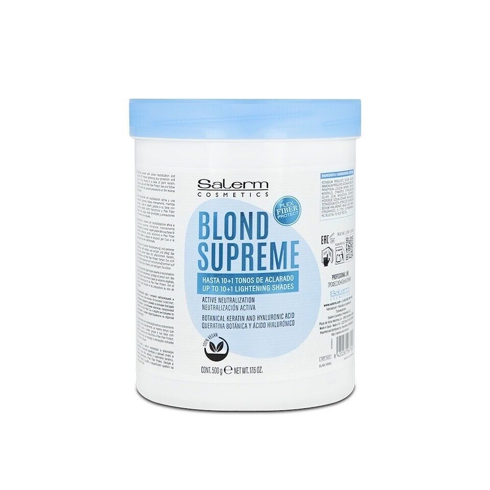 Kit Professionnel Salerm Blond Suprême (Décoloration 500 g + Nutri Oil ...