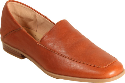 Clarks Sarafyna Freva Women's Slip on Loafer Dark Tan Leather US Size 9 ...
