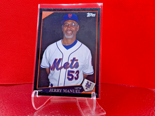 JERRY MANUEL 2009 TOPPS WALMART BLACK #181 AA48 | eBay