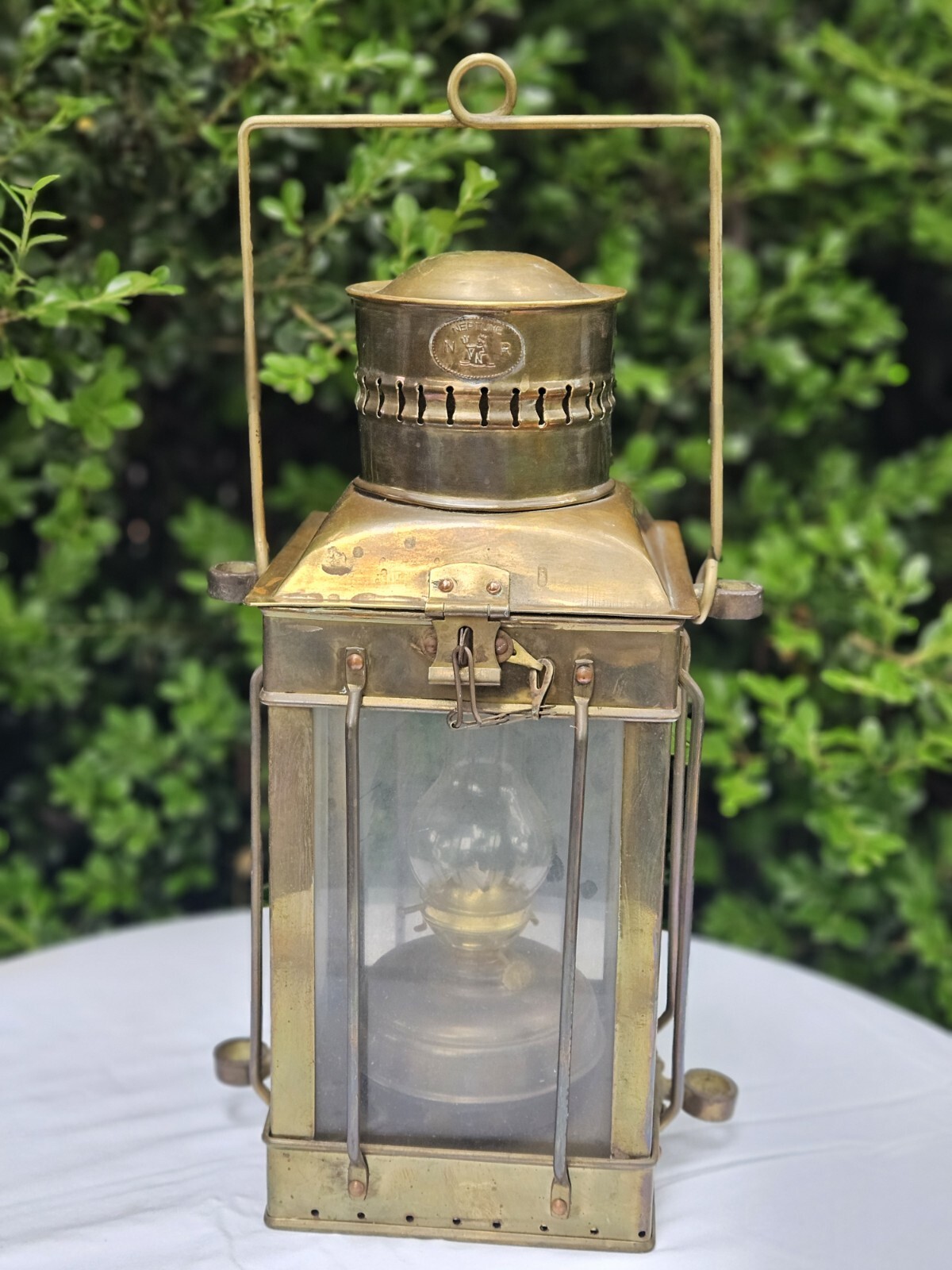 Neptune NR Brass Ship Lantern, Oil Lantern, Original Vintage, Original ...