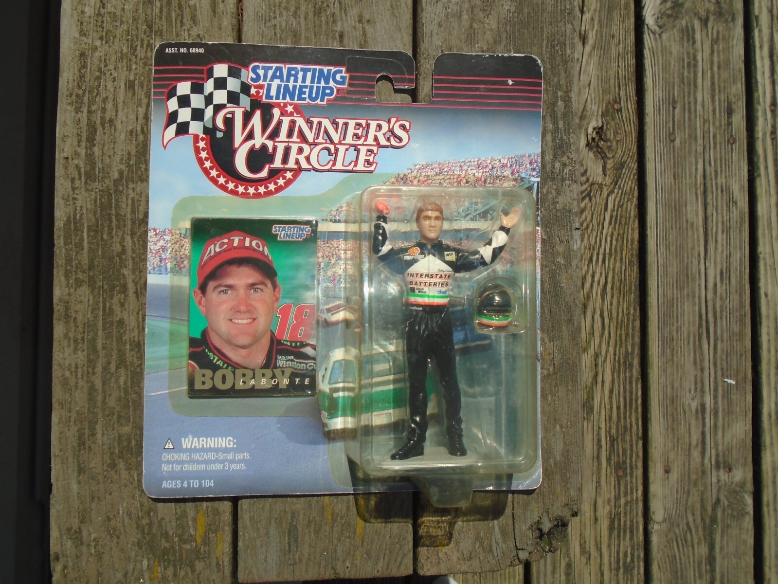 1997 KENNER STARTING LINEUP NASCAR WINNERS CIRCLE DRIVER BOBBY LABONTE | eBay