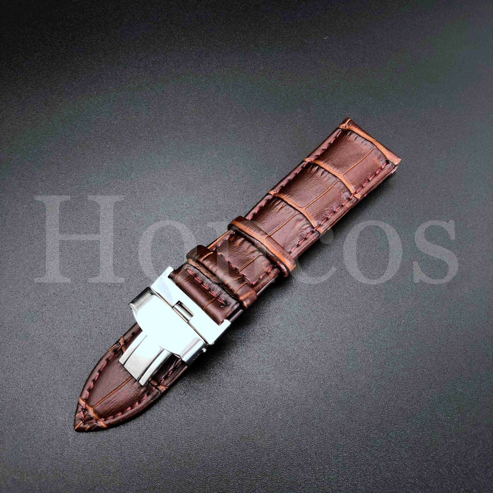 12-24 MM GENUINE LEATHER WATCH BAND STRAP FITS FOR BULOVA WATCH ...