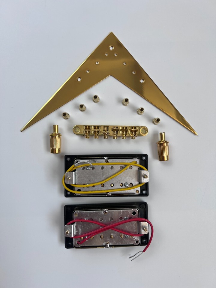 DIY Electric Guitar Kits Set Neck Humbucker Pickups FREE SHIP | eBay