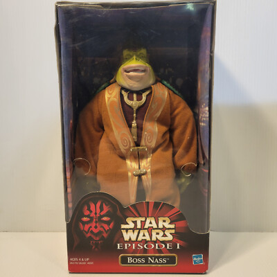 Star Wars Episode I Boss Nass Hasbro Action Collection 8" Poseable ...