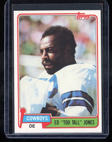 1981 Topps ED "TOO TALL" JONES #185 Dallas Cowboys | eBay