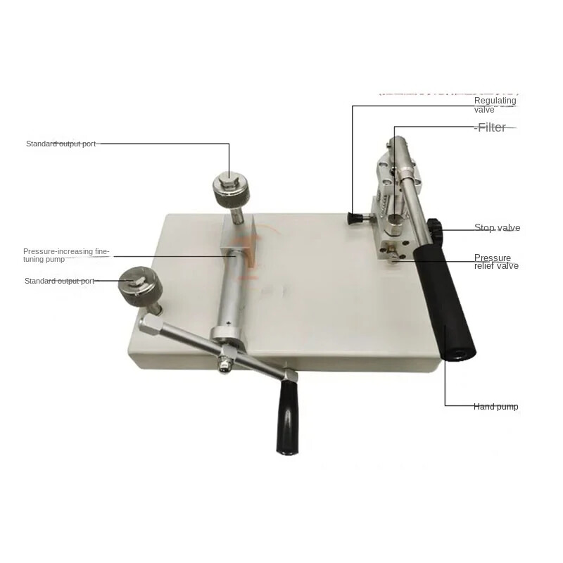 Hydraulic Calibration Bench High Pressure Calibrator Hydraulic ...