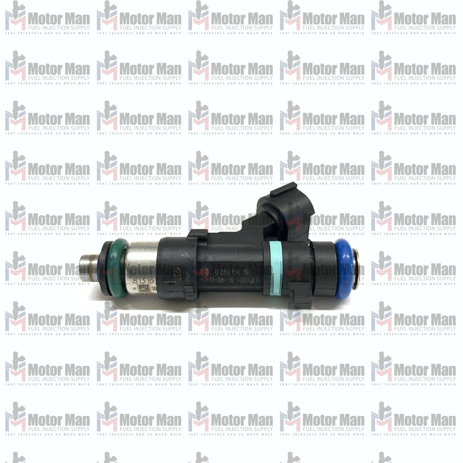 Motor Man | 0280158130 16600JA00B Matched Fuel Injector Set Nissan 2.5L ...