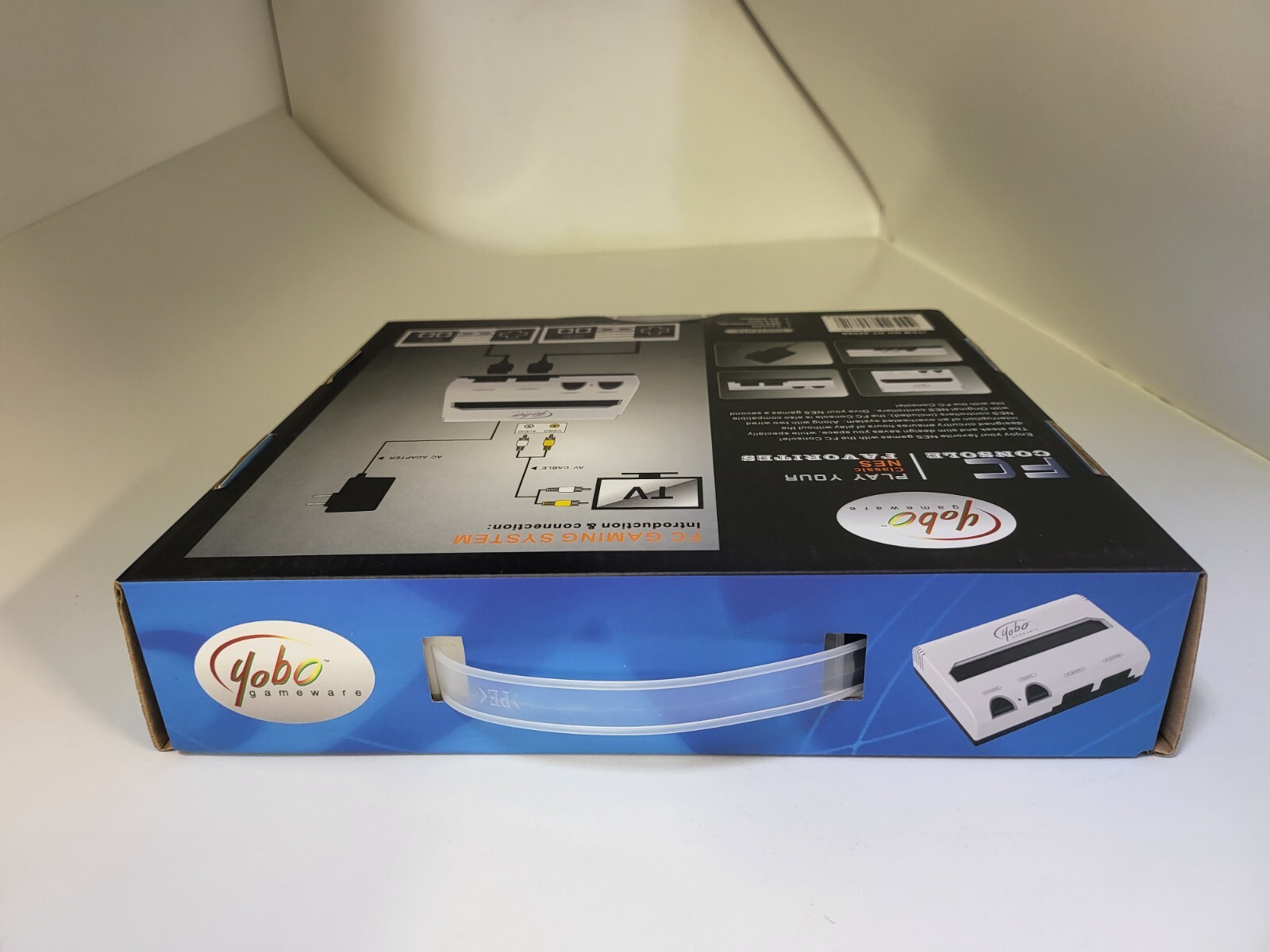 NEW Black & White Yobo Fc Video Game Console to Play NES 8 Bit Nintendo ...