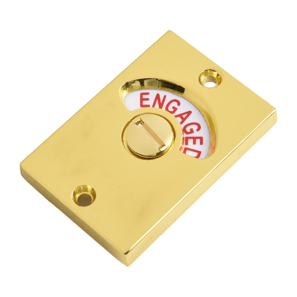 None Indicator Lock Bathroom 1PCS 59*40mm 85*38*13mm Door Lock Engaged ...