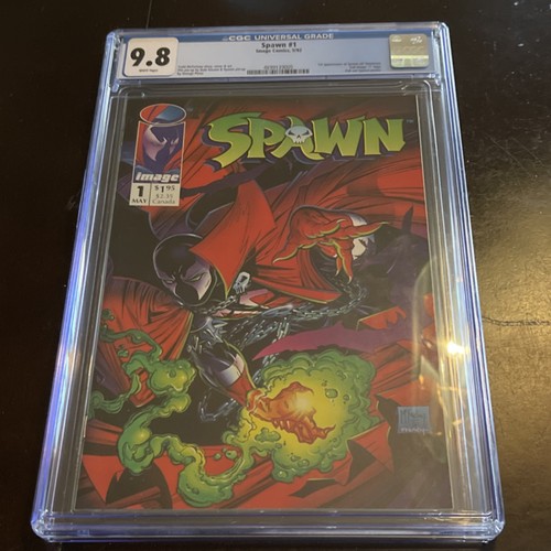 Spawn #1 CGC 9.8 First Printing Image Comics 1992 Todd McFarlane White ...