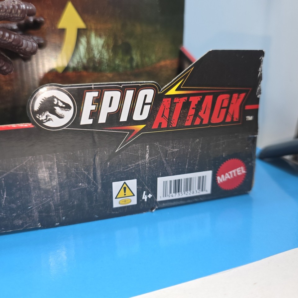 Jurassic World SPINOSAURUS Action Figure Epic Attack BIG 21" Slash NEW ...