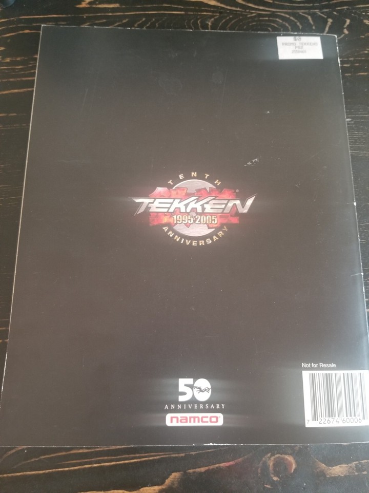 The Art Of Tekken Book 10th Anniversary Artbook Graphic GOOD condition ...