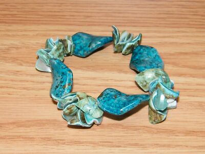 Blue Shells Fashion / Costume Jewelry Bracelet **READ** | eBay
