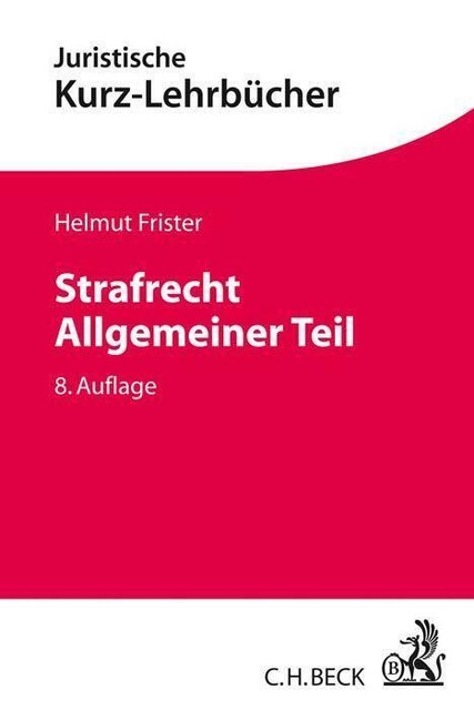 Strafrecht Allgemeiner Teil von Helmut Frister (2018, Taschenbuch ...