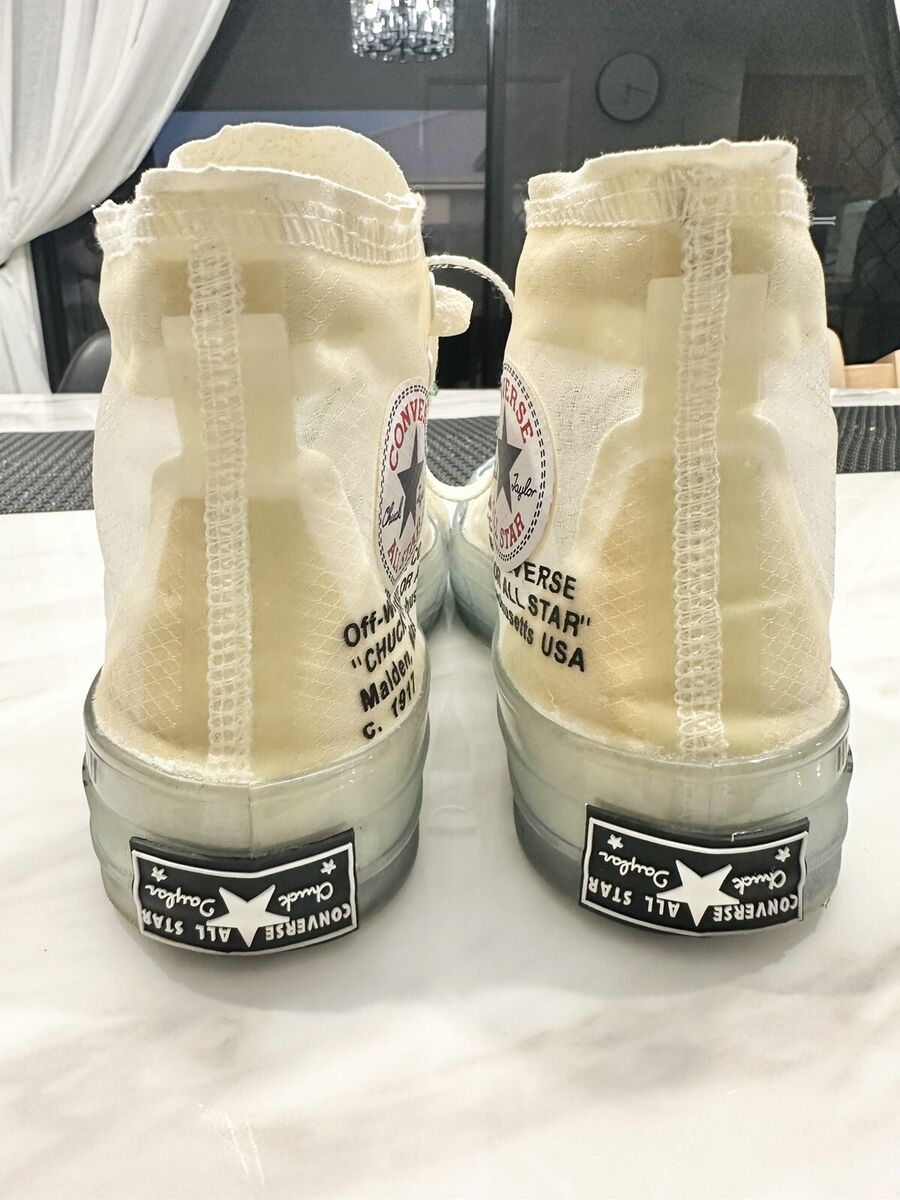 OFF WHITE x CONVERSE CHUCK TAYLOR VULCANIZED Hi “The Ten” | eBay OFF WHITE x CONVERSE CHUCK TAYLOR VULCANIZED Hi “The Ten” | eBay