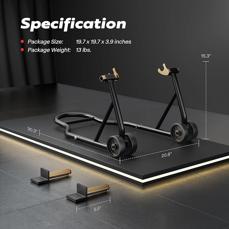 HeavyDuty Motorcycle Rear Wheel Lift Universal Bike Swingarm Spool ...
