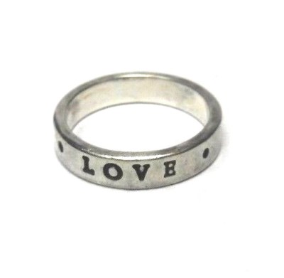 Bob Siemon Designs Sterling Silver True Love Waits Band Ring Sz 6 | eBay