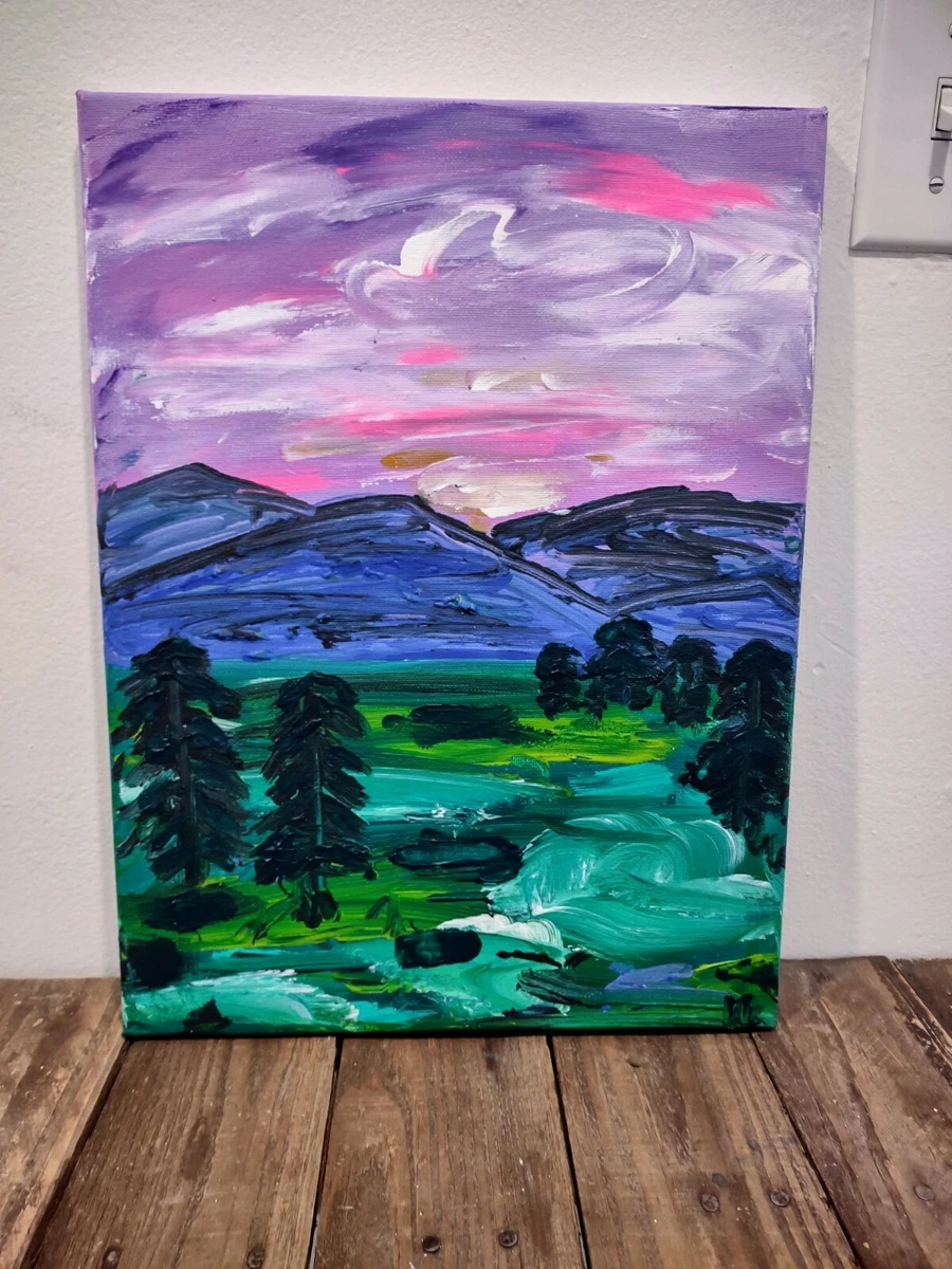 Easy Acrylic Landscape Painting