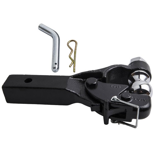 8 Ton Ball Combo Pintle Tow Hook Receiver Arm Hitch Towing 4WD Truck ...