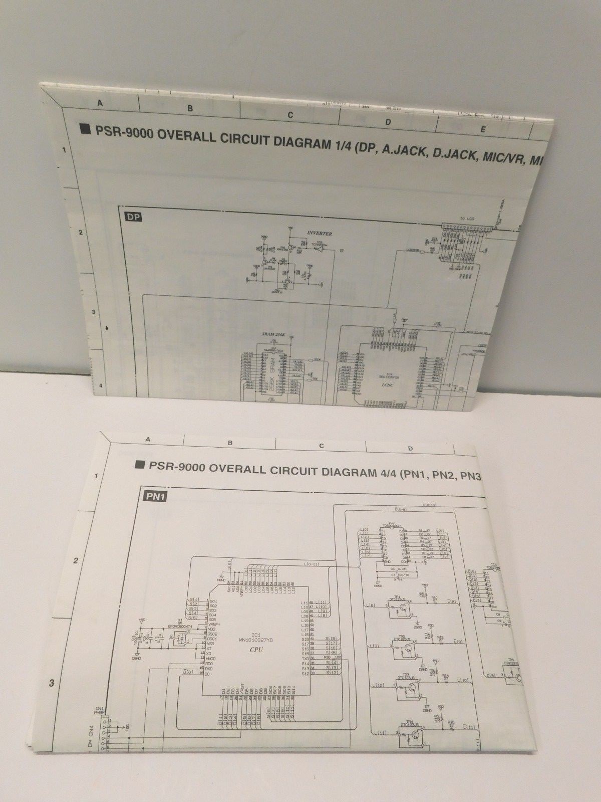 Yamaha PSR-9000 Overall Circuit Diagram **FREE SHIPPING | eBay