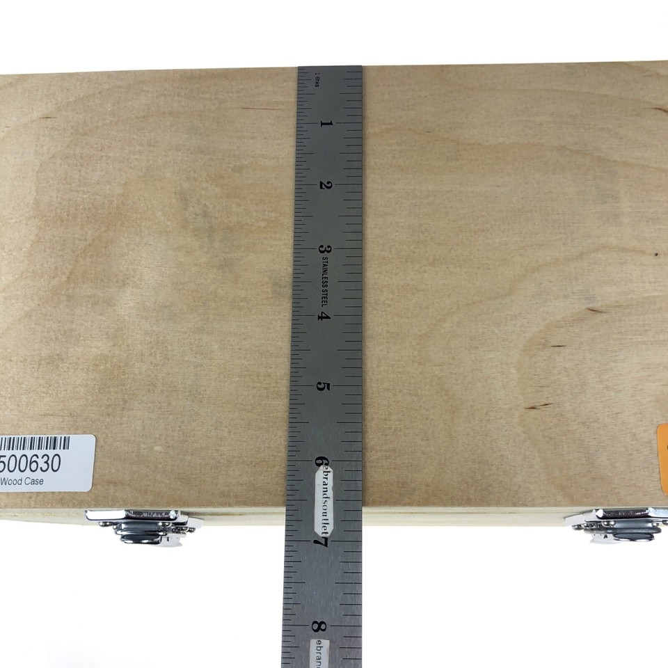 Wood Storage Case for Micrometer Set and Standards 0-6" | eBay