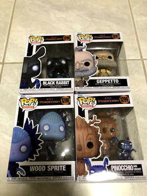 Funko POP! Netflix Pinocchio Vinyl Figure #1296-1299 Complete Set ...