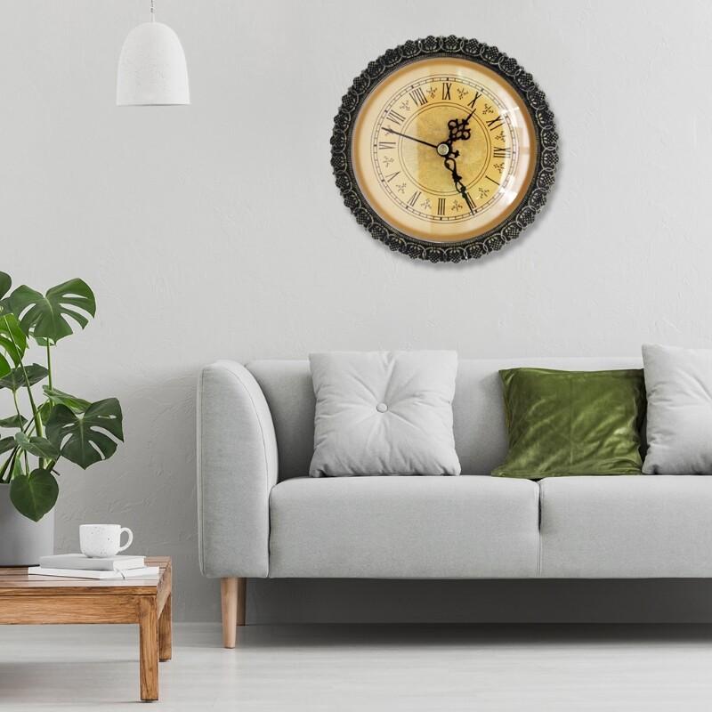 Retro Quartz Clock Insert 150mm Metal Clock Face for Home DIY Crafts ...