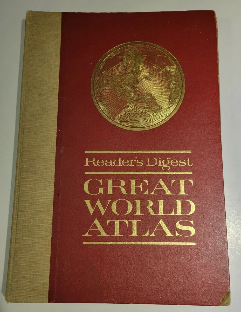 Vintage World Atlas Book